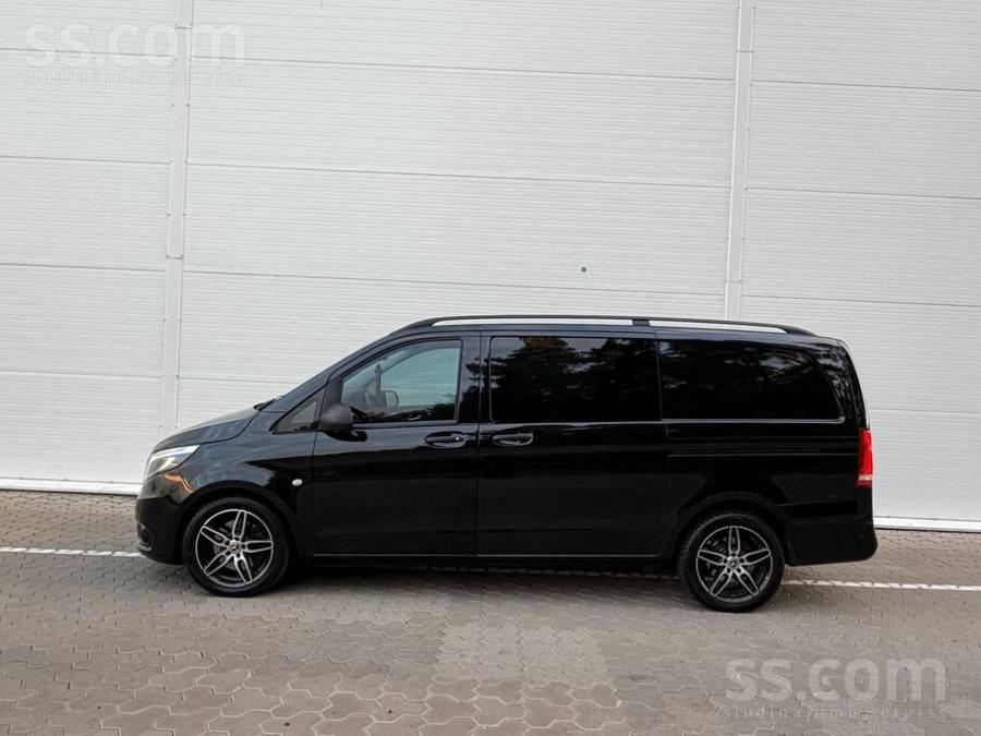 Black Mercedes-Benz Vito 2019 in Riga, with an engine capacity of 2.20 L and mileage of 0 thousand km for 19900 €, photo 7 on AUTOMOTO.COM.LV