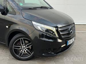 Black Mercedes-Benz Vito 2019 in Riga, with an engine capacity of 2.20 L and mileage of 0 thousand km for 19900 €, photo 12 on AUTOMOTO.COM.LV
