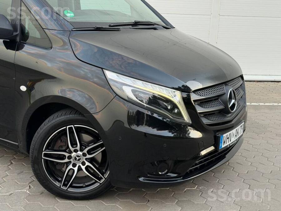 Black Mercedes-Benz Vito 2019 in Riga, with an engine capacity of 2.20 L and mileage of 0 thousand km for 19900 €, photo 12 on AUTOMOTO.COM.LV