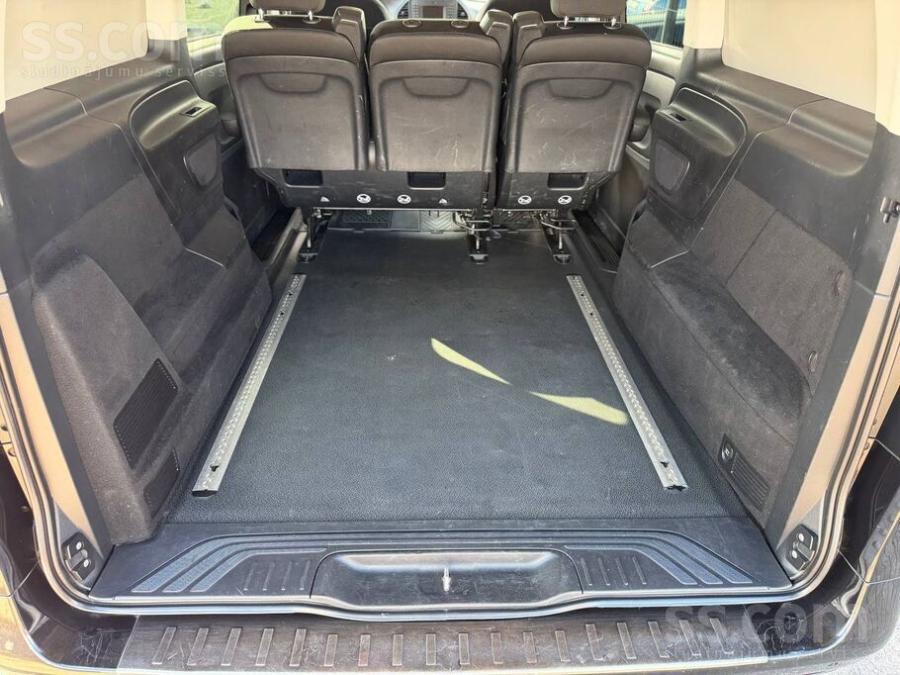 Black Mercedes-Benz Vito 2019 in Riga, with an engine capacity of 2.20 L and mileage of 0 thousand km for 19900 €, photo 23 on AUTOMOTO.COM.LV