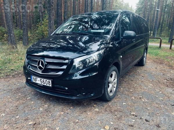 Melns Mercedes-Benz Vito 2019 Daugavpils, ar dzinēja tilpumu 2.00 L un nobraukumu 109 tūkst. km par 23900 €, foto 1 vietnē AUTOMOTO.COM.LV
