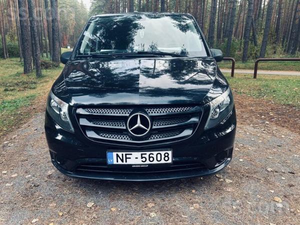 Melns Mercedes-Benz Vito 2019 Daugavpils, ar dzinēja tilpumu 2.00 L un nobraukumu 109 tūkst. km par 23900 €, foto 3 vietnē AUTOMOTO.COM.LV