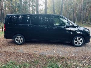 Black Mercedes-Benz Vito 2019 in Daugavpils, with an engine capacity of 2.00 L and mileage of 109 thousand km for 23900 €, photo 5 on AUTOMOTO.COM.LV