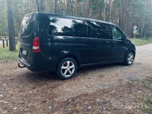 Black Mercedes-Benz Vito 2019 in Daugavpils, with an engine capacity of 2.00 L and mileage of 109 thousand km for 23900 €, photo 6 on AUTOMOTO.COM.LV