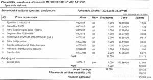 Black Mercedes-Benz Vito 2019 in Daugavpils, with an engine capacity of 2.00 L and mileage of 109 thousand km for 23900 €, photo 15 on AUTOMOTO.COM.LV