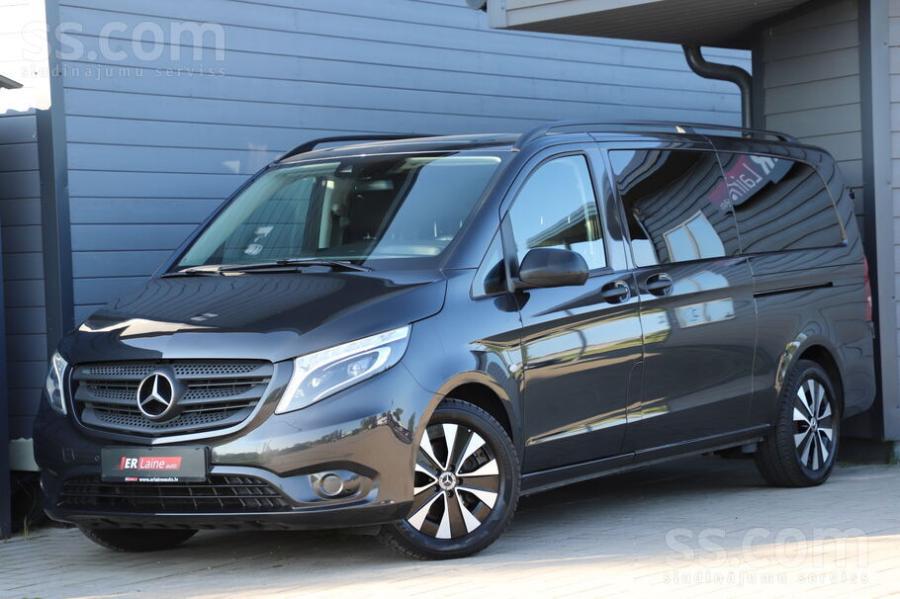 Melns Mercedes-Benz Vito 2020 Tukums, ar dzinēja tilpumu 2.00 L un nobraukumu 213 tūkst. km par 27900 €, foto 2 vietnē AUTOMOTO.COM.LV