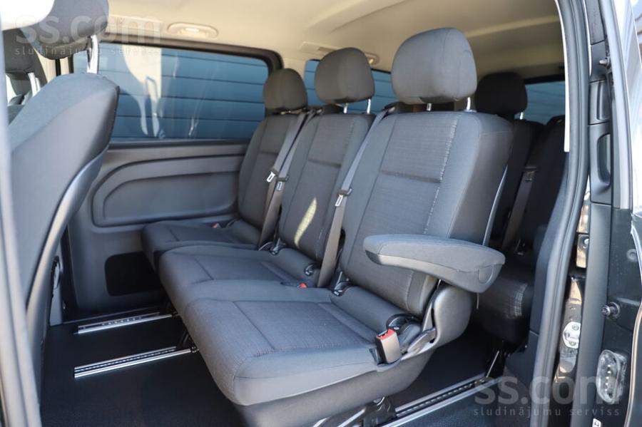 Melns Mercedes-Benz Vito 2020 Tukums, ar dzinēja tilpumu 2.00 L un nobraukumu 213 tūkst. km par 27900 €, foto 20 vietnē AUTOMOTO.COM.LV