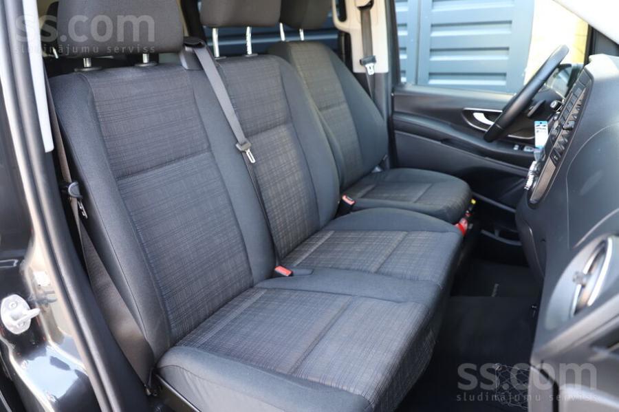 Melns Mercedes-Benz Vito 2020 Tukums, ar dzinēja tilpumu 2.00 L un nobraukumu 213 tūkst. km par 27900 €, foto 23 vietnē AUTOMOTO.COM.LV