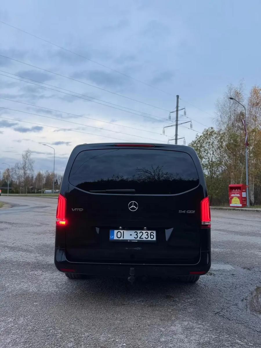 Melns Mercedes-Benz Vito 2022 Rīga, ar dzinēja tilpumu 2.00 L un nobraukumu 71 tūkst. km par 37990 €, foto 8 vietnē AUTOMOTO.COM.LV