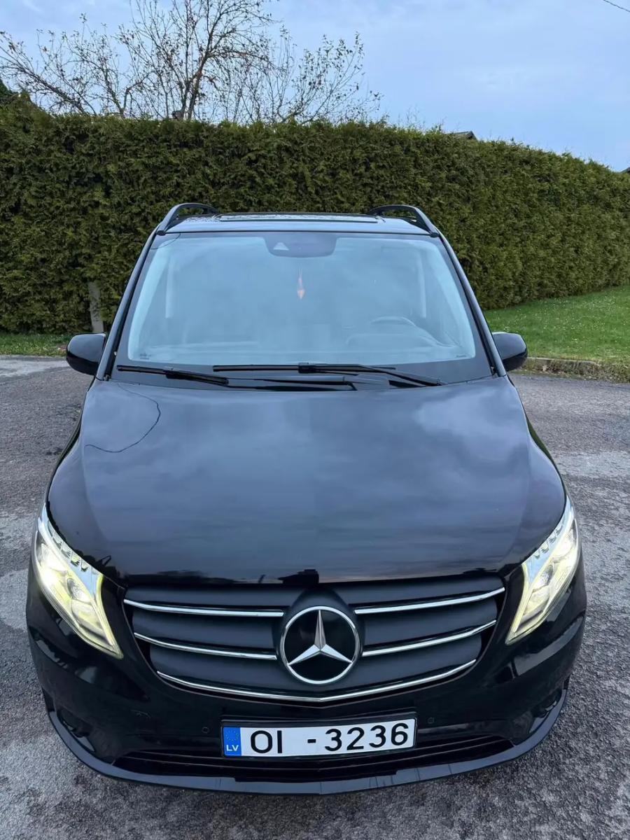 Melns Mercedes-Benz Vito 2022 Rīga, ar dzinēja tilpumu 2.00 L un nobraukumu 71 tūkst. km par 37990 €, foto 10 vietnē AUTOMOTO.COM.LV