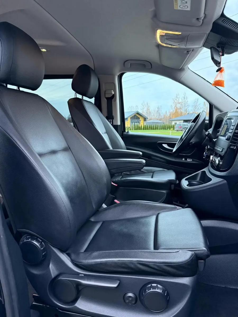 Melns Mercedes-Benz Vito 2022 Rīga, ar dzinēja tilpumu 2.00 L un nobraukumu 71 tūkst. km par 37990 €, foto 14 vietnē AUTOMOTO.COM.LV