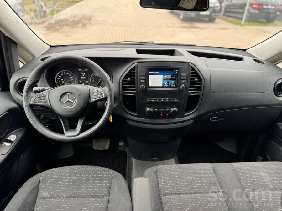 Melns Mercedes-Benz Vito 2023 Rīga, ar dzinēja tilpumu 2.00 L un nobraukumu 46 tūkst. km par 38000 €, foto 13 vietnē AUTOMOTO.COM.LV
