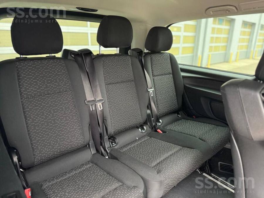 Melns Mercedes-Benz Vito 2023 Rīga, ar dzinēja tilpumu 2.00 L un nobraukumu 46 tūkst. km par 38000 €, foto 18 vietnē AUTOMOTO.COM.LV
