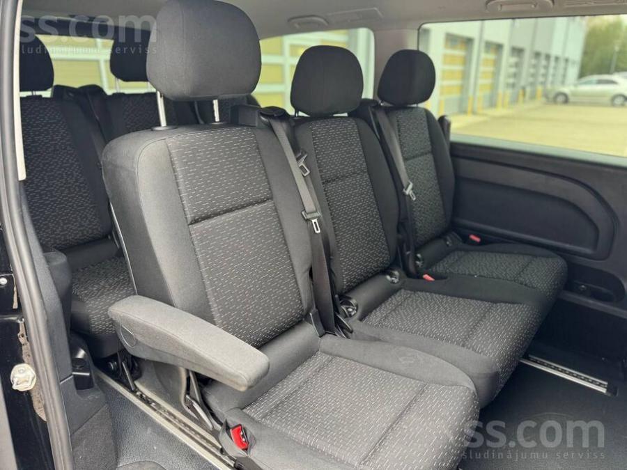 Melns Mercedes-Benz Vito 2023 Rīga, ar dzinēja tilpumu 2.00 L un nobraukumu 46 tūkst. km par 38000 €, foto 19 vietnē AUTOMOTO.COM.LV