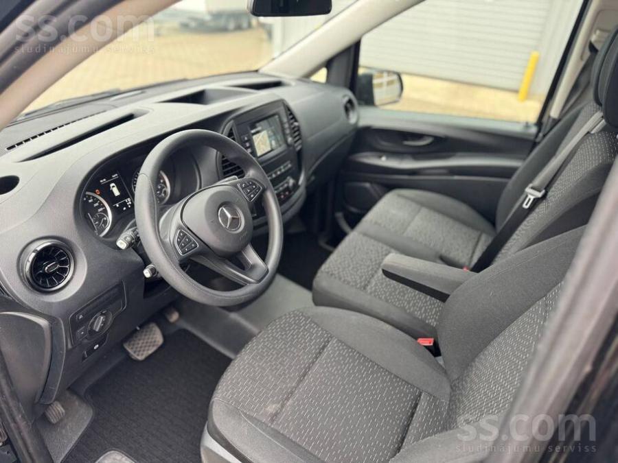 Melns Mercedes-Benz Vito 2023 Rīga, ar dzinēja tilpumu 2.00 L un nobraukumu 46 tūkst. km par 38000 €, foto 20 vietnē AUTOMOTO.COM.LV