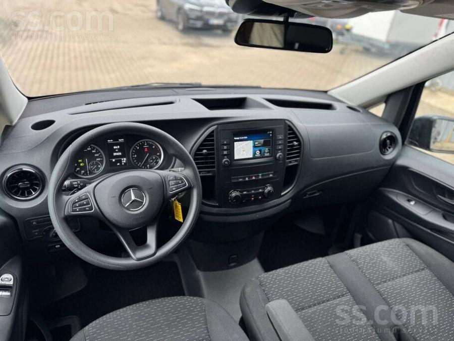 Melns Mercedes-Benz Vito 2023 Rīga, ar dzinēja tilpumu 2.00 L un nobraukumu 56 tūkst. km par 36000 €, foto 17 vietnē AUTOMOTO.COM.LV