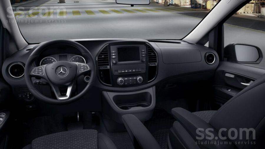 Melns Mercedes-Benz Vito 2023 Rīga, ar dzinēja tilpumu 2.00 L un nobraukumu 17 tūkst. km par 49900 €, foto 14 vietnē AUTOMOTO.COM.LV