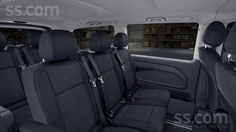 Melns Mercedes-Benz Vito 2023 Rīga, ar dzinēja tilpumu 2.00 L un nobraukumu 17 tūkst. km par 49900 €, foto 18 vietnē AUTOMOTO.COM.LV