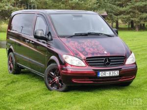 Melns Mercedes-Benz Vito 2007 Rīga, ar dzinēja tilpumu 2.20 L un nobraukumu 360 tūkst. km par 6370 €, foto  vietnē AUTOMOTO.COM.LV