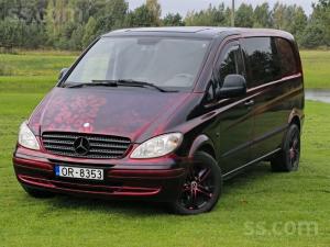 Melns Mercedes-Benz Vito 2007 Rīga, ar dzinēja tilpumu 2.20 L un nobraukumu 360 tūkst. km par 6370 €, foto 4 vietnē AUTOMOTO.COM.LV