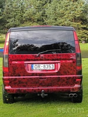Melns Mercedes-Benz Vito 2007 Rīga, ar dzinēja tilpumu 2.20 L un nobraukumu 360 tūkst. km par 6370 €, foto 8 vietnē AUTOMOTO.COM.LV