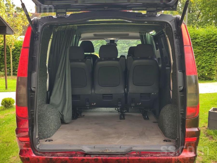 Melns Mercedes-Benz Vito 2007 Rīga, ar dzinēja tilpumu 2.20 L un nobraukumu 360 tūkst. km par 6370 €, foto 13 vietnē AUTOMOTO.COM.LV