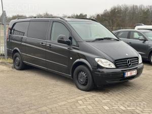 Black Mercedes-Benz Vito 2008 in Tukums, with an engine capacity of 3.00 L and mileage of 315 thousand km for 9900 €, photo  on AUTOMOTO.COM.LV