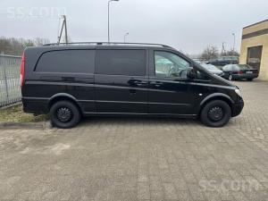 Black Mercedes-Benz Vito 2008 in Tukums, with an engine capacity of 3.00 L and mileage of 315 thousand km for 9900 €, photo 3 on AUTOMOTO.COM.LV