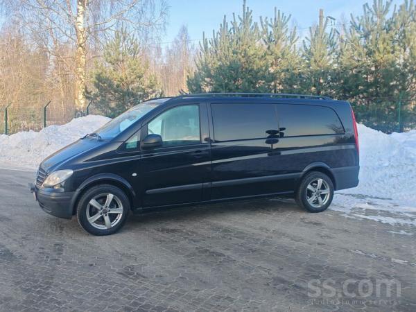 Melns Mercedes-Benz Vito 2010 Rīga, ar dzinēja tilpumu 2.20 L un nobraukumu 266 tūkst. km par 7990 €, foto 2 vietnē AUTOMOTO.COM.LV