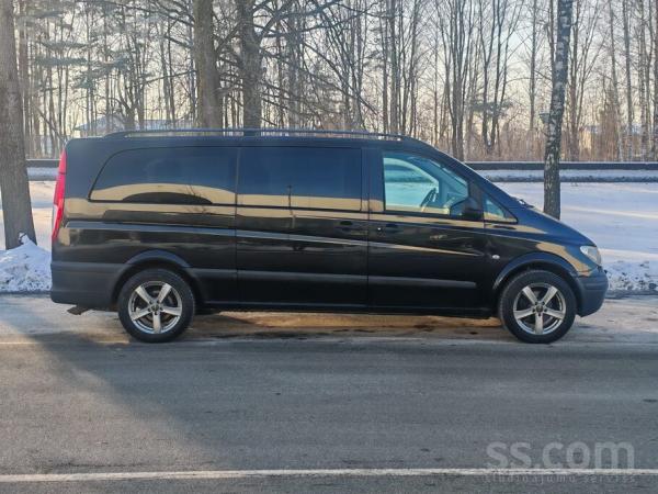 Melns Mercedes-Benz Vito 2010 Rīga, ar dzinēja tilpumu 2.20 L un nobraukumu 266 tūkst. km par 7990 €, foto 6 vietnē AUTOMOTO.COM.LV