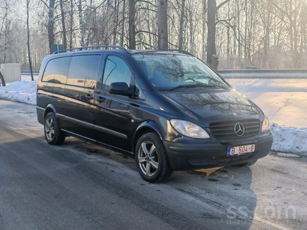 Melns Mercedes-Benz Vito 2010 Rīga, ar dzinēja tilpumu 2.20 L un nobraukumu 266 tūkst. km par 7990 €, foto 7 vietnē AUTOMOTO.COM.LV