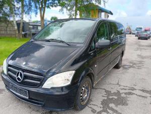 Melns Mercedes-Benz Vito 2011 Marijampole, ar dzinēja tilpumu 2.14 L un nobraukumu 591 tūkst. km par 3500 €, foto  vietnē AUTOMOTO.COM.LV