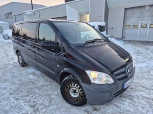 Melns Mercedes-Benz Vito 2014 Utena, ar dzinēja tilpumu 2.14 L un nobraukumu 278 tūkst. km par 7990 €, foto 2 vietnē AUTOMOTO.COM.LV