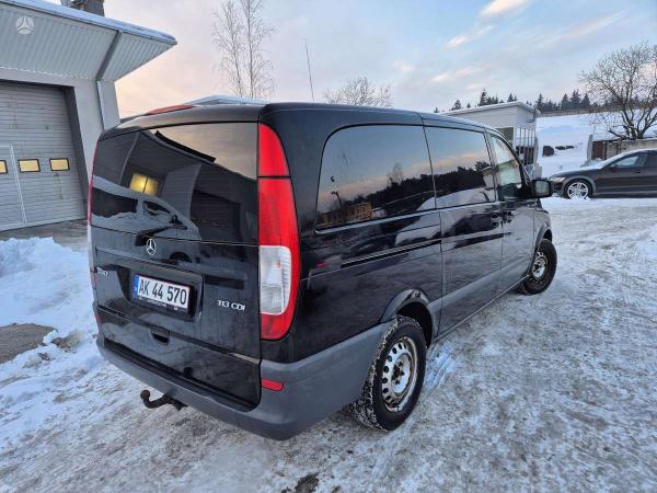Melns Mercedes-Benz Vito 2014 Utena, ar dzinēja tilpumu 2.14 L un nobraukumu 278 tūkst. km par 7990 €, foto 3 vietnē AUTOMOTO.COM.LV