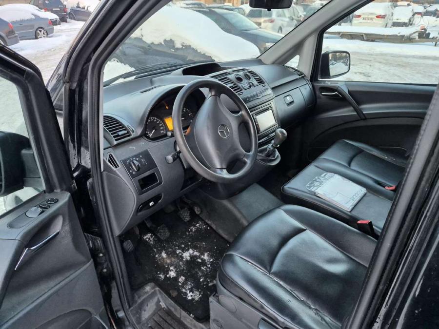 Melns Mercedes-Benz Vito 2014 Utena, ar dzinēja tilpumu 2.14 L un nobraukumu 278 tūkst. km par 7990 €, foto 6 vietnē AUTOMOTO.COM.LV