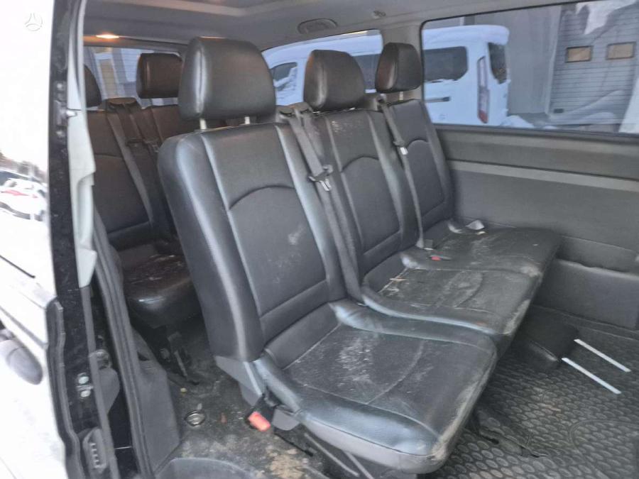 Melns Mercedes-Benz Vito 2014 Utena, ar dzinēja tilpumu 2.14 L un nobraukumu 278 tūkst. km par 7990 €, foto 8 vietnē AUTOMOTO.COM.LV