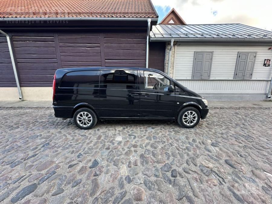 Melns Mercedes-Benz Vito 2014 Jelgava, ar dzinēja tilpumu 2.20 L un nobraukumu 293 tūkst. km par 4750 €, foto 3 vietnē AUTOMOTO.COM.LV