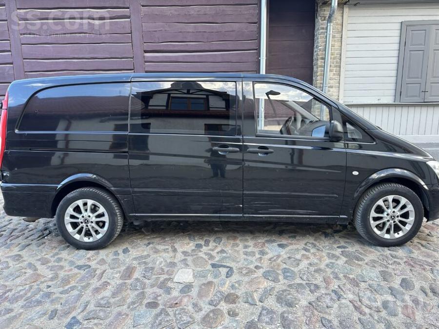 Melns Mercedes-Benz Vito 2014 Jelgava, ar dzinēja tilpumu 2.20 L un nobraukumu 293 tūkst. km par 4750 €, foto 4 vietnē AUTOMOTO.COM.LV