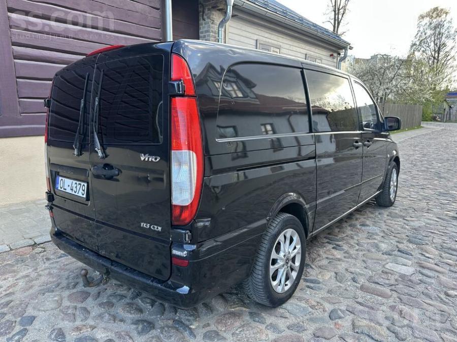 Melns Mercedes-Benz Vito 2014 Jelgava, ar dzinēja tilpumu 2.20 L un nobraukumu 293 tūkst. km par 4750 €, foto 5 vietnē AUTOMOTO.COM.LV