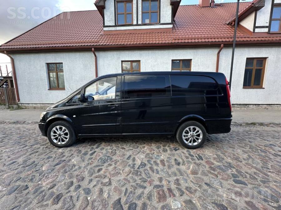 Melns Mercedes-Benz Vito 2014 Jelgava, ar dzinēja tilpumu 2.20 L un nobraukumu 293 tūkst. km par 4750 €, foto 8 vietnē AUTOMOTO.COM.LV