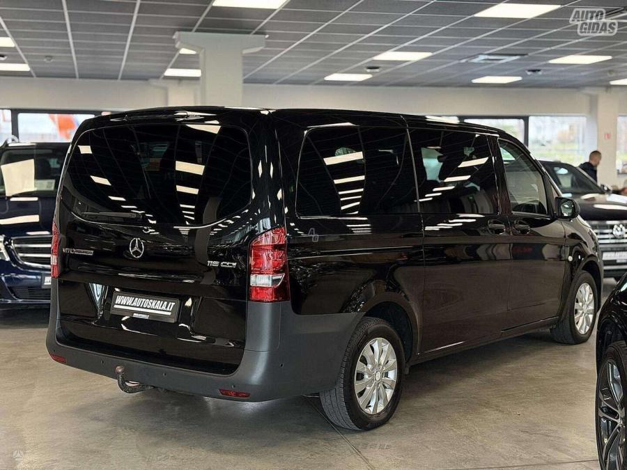Black Mercedes-Benz Vito 2016 in Klaipeda, with an engine capacity of 2.10 L and mileage of 269 thousand km for 19500 €, photo 3 on AUTOMOTO.COM.LV