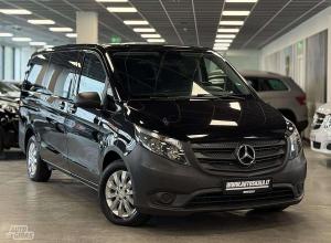 Black Mercedes-Benz Vito 2016 in Klaipeda, with an engine capacity of 2.10 L and mileage of 269 thousand km for 19500 €, photo 5 on AUTOMOTO.COM.LV