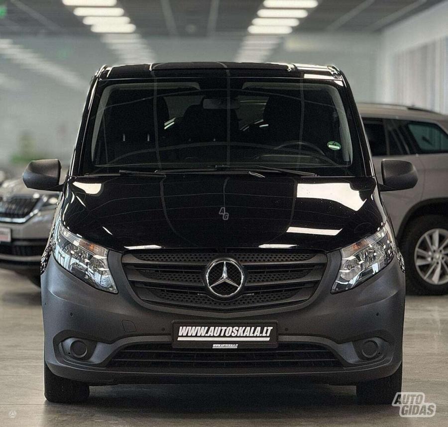 Black Mercedes-Benz Vito 2016 in Klaipeda, with an engine capacity of 2.10 L and mileage of 269 thousand km for 19500 €, photo 6 on AUTOMOTO.COM.LV