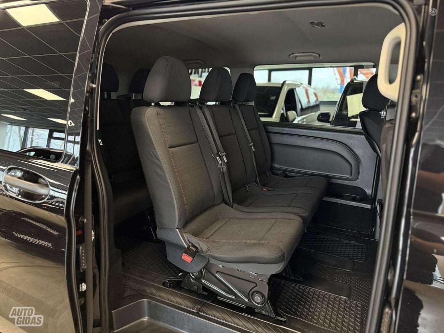 Black Mercedes-Benz Vito 2016 in Klaipeda, with an engine capacity of 2.10 L and mileage of 269 thousand km for 19500 €, photo 7 on AUTOMOTO.COM.LV