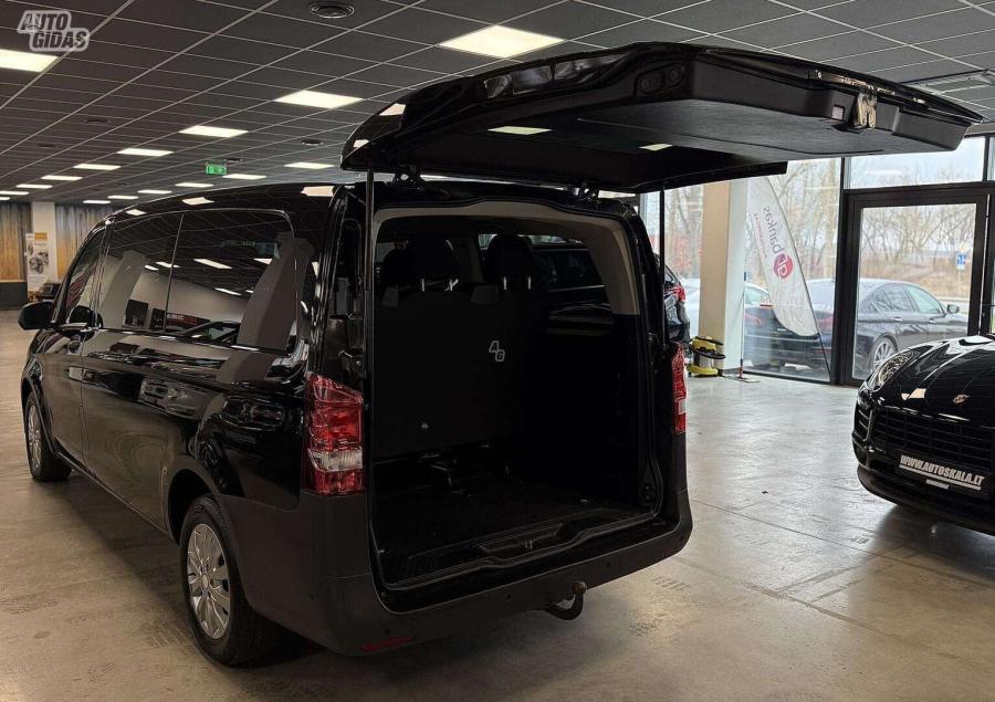 Black Mercedes-Benz Vito 2016 in Klaipeda, with an engine capacity of 2.10 L and mileage of 269 thousand km for 19500 €, photo 10 on AUTOMOTO.COM.LV