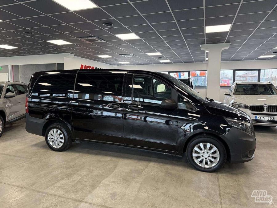 Black Mercedes-Benz Vito 2016 in Klaipeda, with an engine capacity of 2.10 L and mileage of 269 thousand km for 19500 €, photo 11 on AUTOMOTO.COM.LV