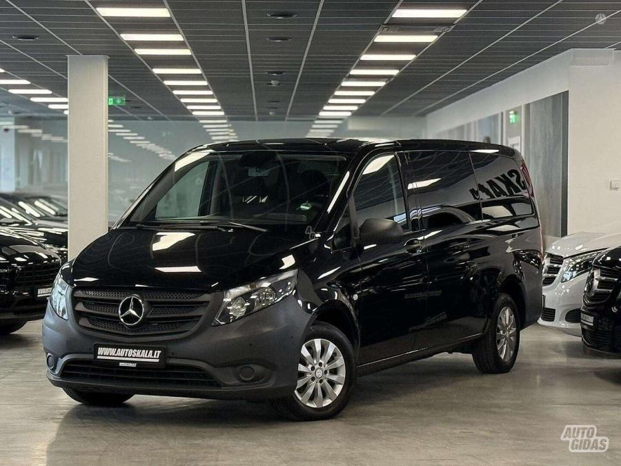 Black Mercedes-Benz Vito 2016 in Klaipeda, with an engine capacity of 2.10 L and mileage of 269 thousand km for 19500 €, photo 12 on AUTOMOTO.COM.LV