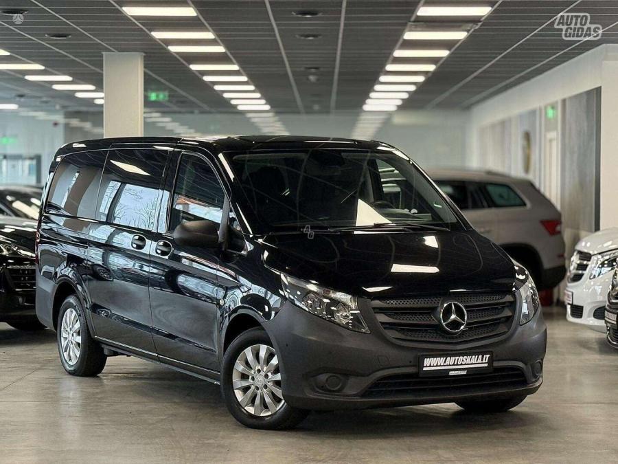 Black Mercedes-Benz Vito 2016 in Klaipeda, with an engine capacity of 2.10 L and mileage of 269 thousand km for 19500 €, photo 17 on AUTOMOTO.COM.LV