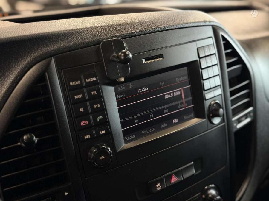 Melns Mercedes-Benz Vito 2016 Klaipėda, ar dzinēja tilpumu 2.14 L un nobraukumu 269 tūkst. km par 18500 €, foto 5 vietnē AUTOMOTO.COM.LV