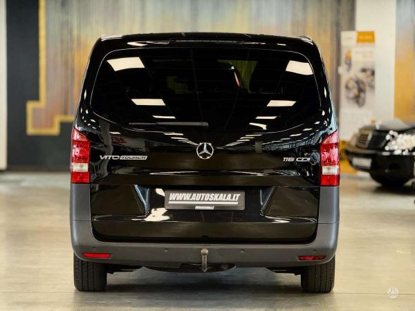 Melns Mercedes-Benz Vito 2016 Klaipėda, ar dzinēja tilpumu 2.14 L un nobraukumu 269 tūkst. km par 18500 €, foto 8 vietnē AUTOMOTO.COM.LV
